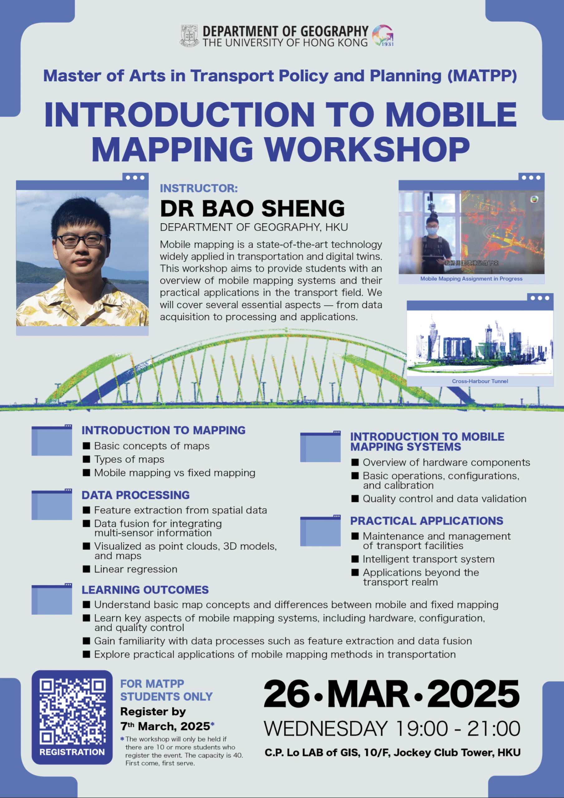 MATPP workshop: Mobile Mapping – MTP&P | HKU